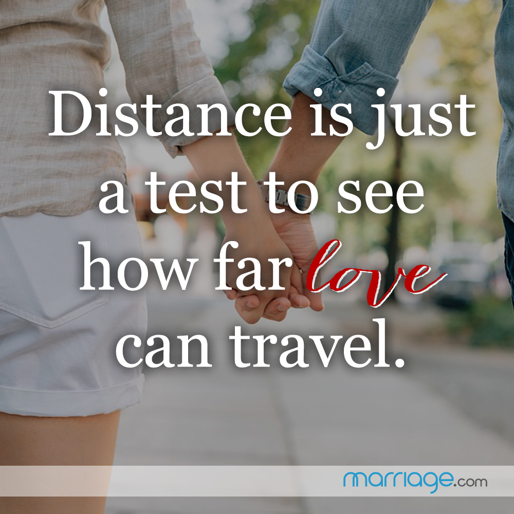 I Love You Quotes - Distance is just a test to see how far love...