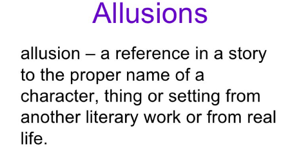 Understanding Allusion Through Famous Examples From